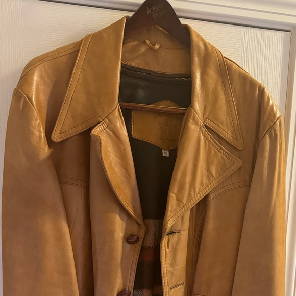 Gary Gordon | Jackets & Coats | Vintage Gary Gordon Leather Jacket Mens ...